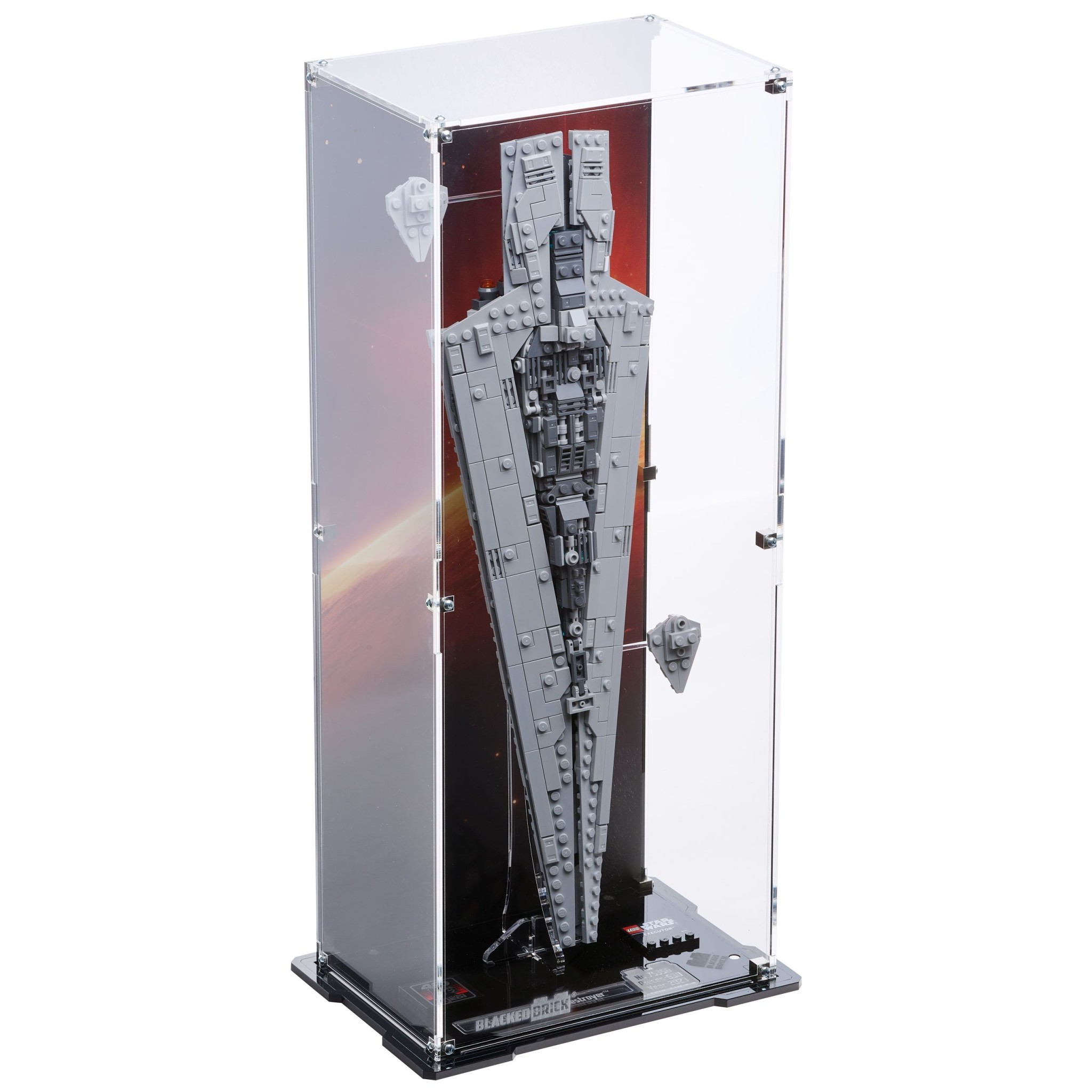 Angled Display Case Stonefield Double Display Cabinet – Elegant