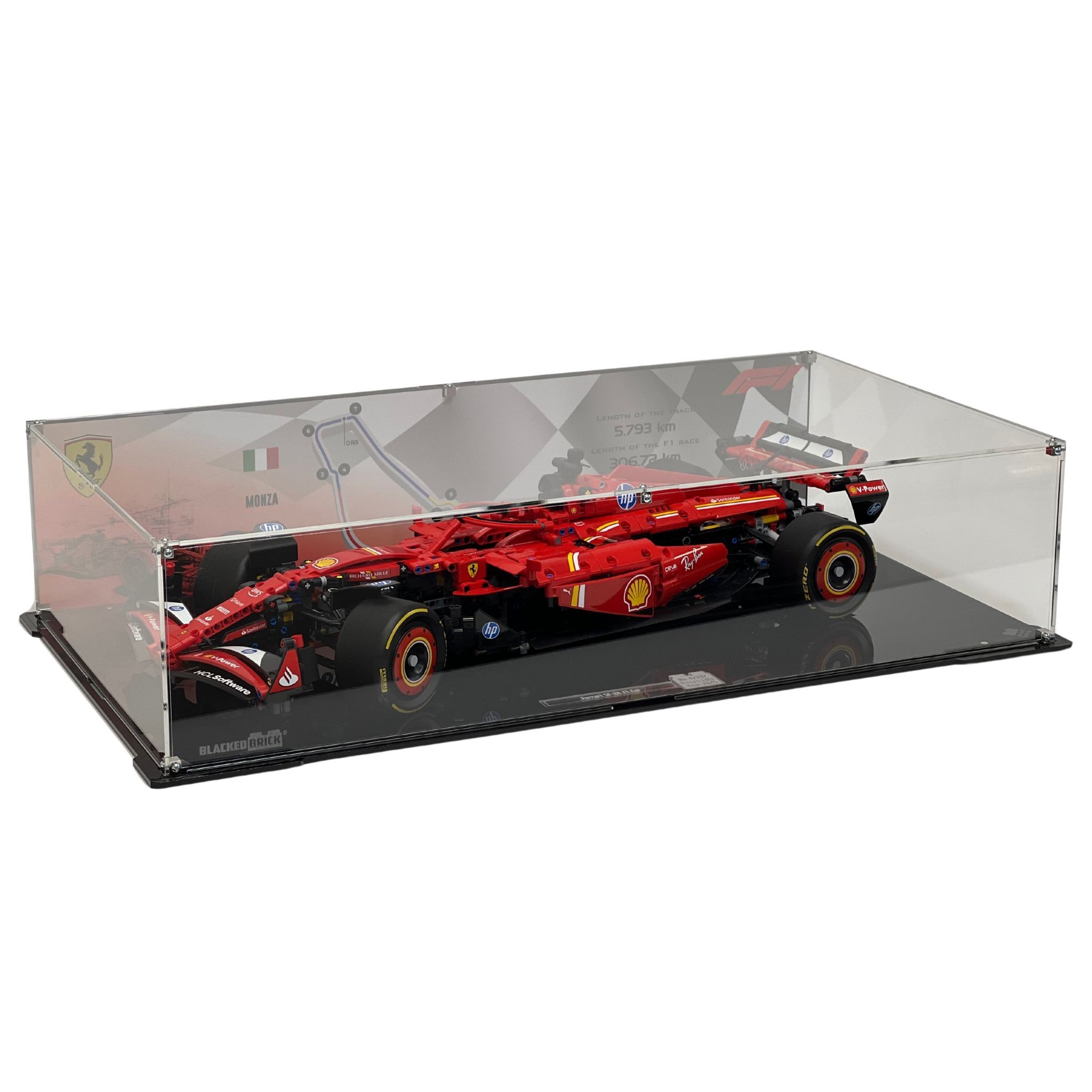 Display Case for (42207) LEGO® Technic Ferrari SF-24 F1 Car