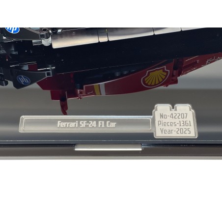 Display Case for (42207) LEGO® Technic Ferrari SF-24 F1 Car