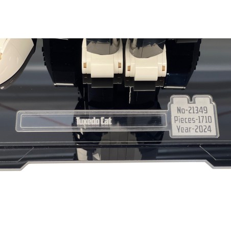 Display Case for (21349) LEGO® Ideas - Tuxedo Cat