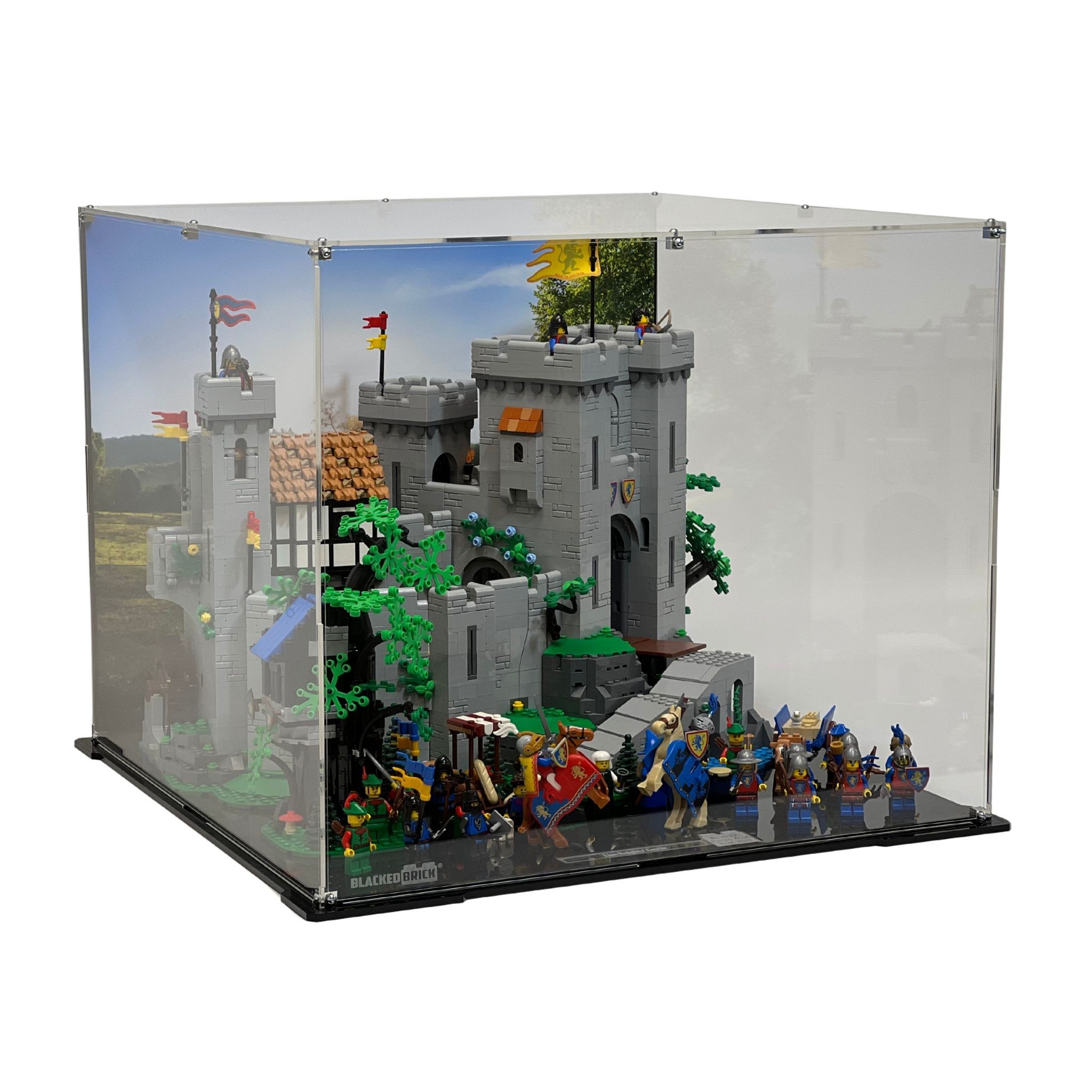 Display case for (10305) LEGO® Icons: Lion Knights' Castle