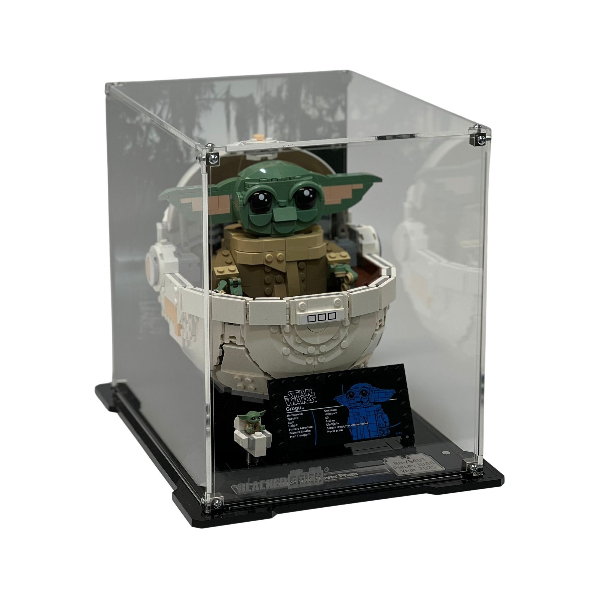 Display Case for (75403) LEGO® Star Wars™ Grogu with Hover Pram