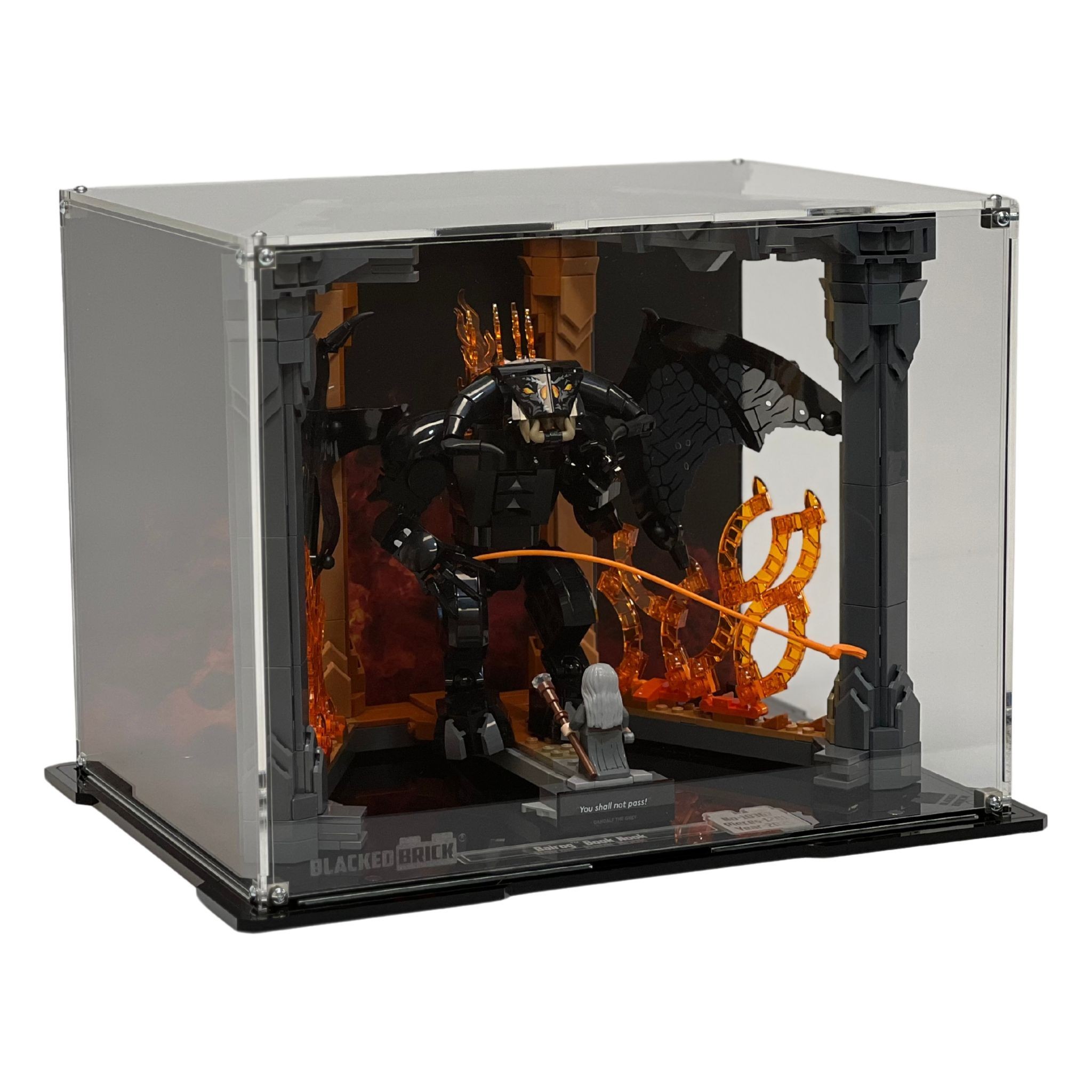Display Case for (10367) LEGO® ICONS - Lord of the Rings: Balrog™ Book Nook
