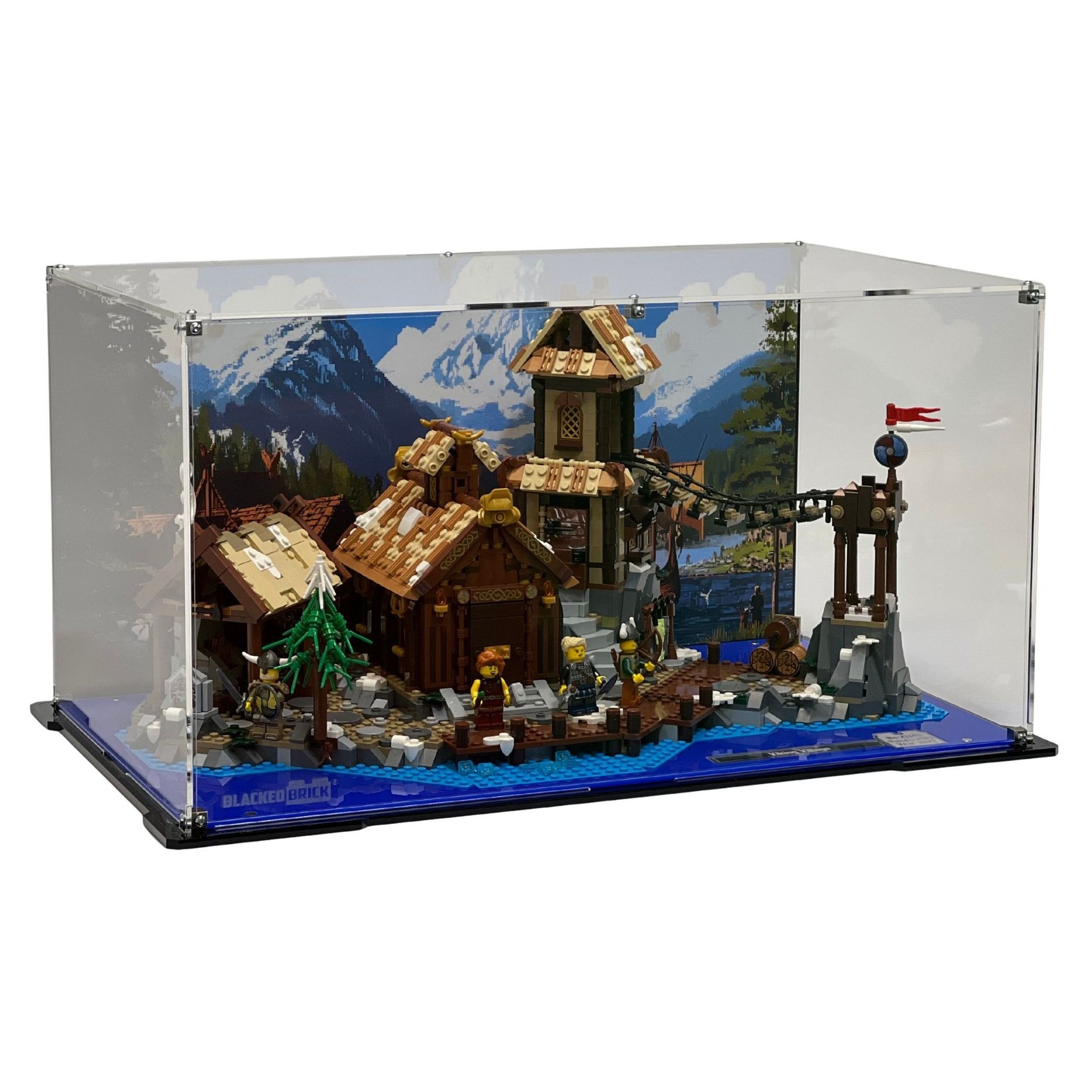 Display case for (21343) LEGO® Ideas: Viking Village