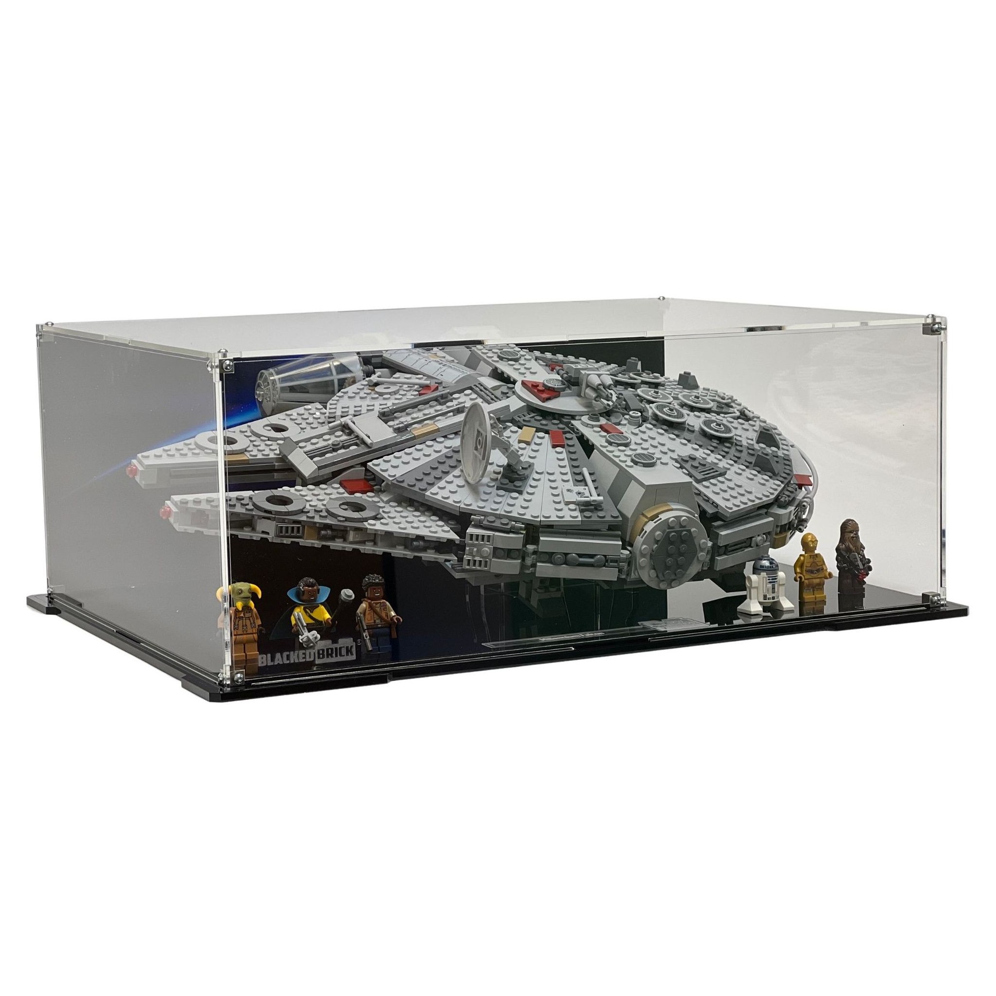 Horizontal Display Case for (75257) LEGO® Star Wars™ Millennium Falcon